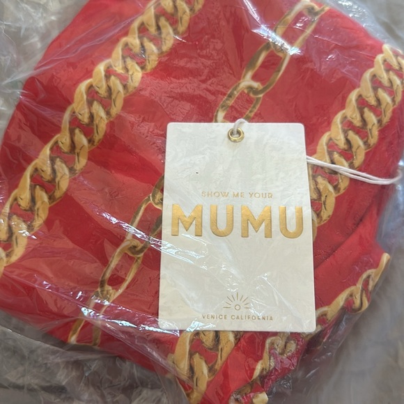 Show Me Your MuMu | Swim | Nwt Show Me Your Mumu Red Italia Off The ...